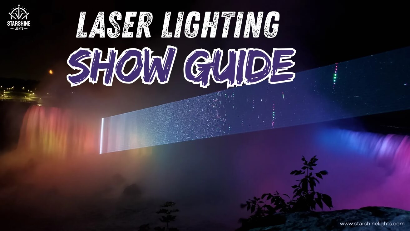 3D Laser Light Show Guide: Scrim, Water Screen, Haze & Projectors