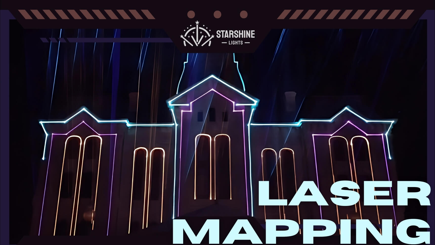 Laser Mapping on Buildings