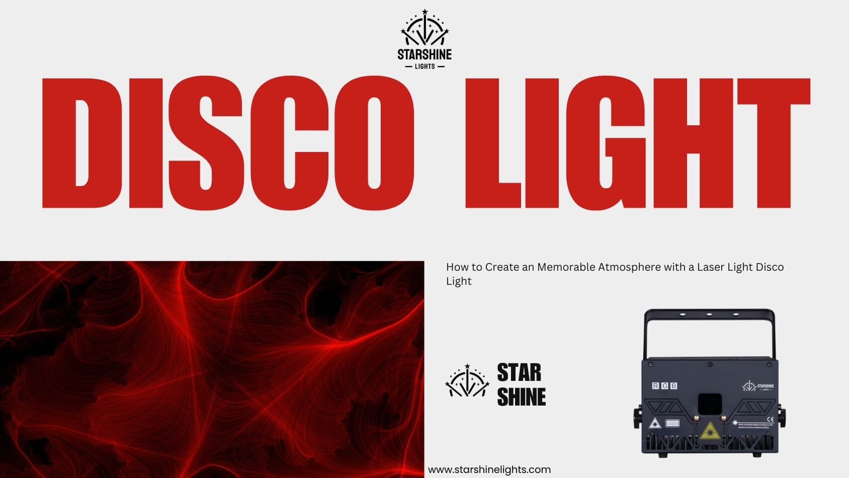 How to Create an Memorable Atmosphere with a Laser Light Disco Light