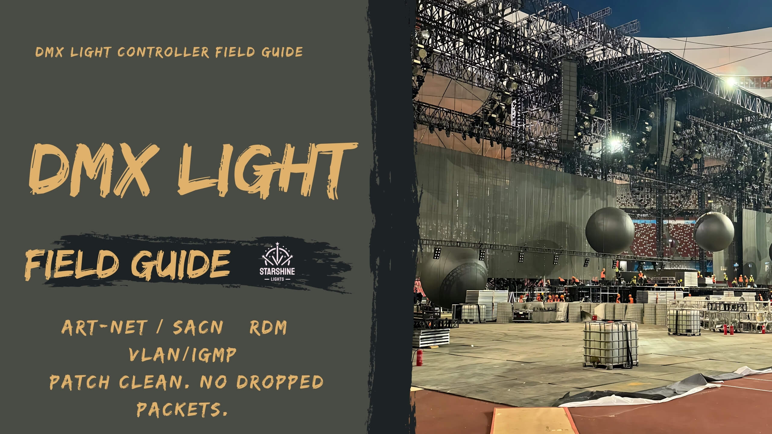 DMX Light Controller & Art-Net/sACN Network Guide | Starshine Lights