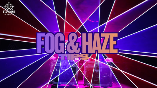Fog vs Haze Basics for Laser Light Shows (Buyer Guide + FAQ)