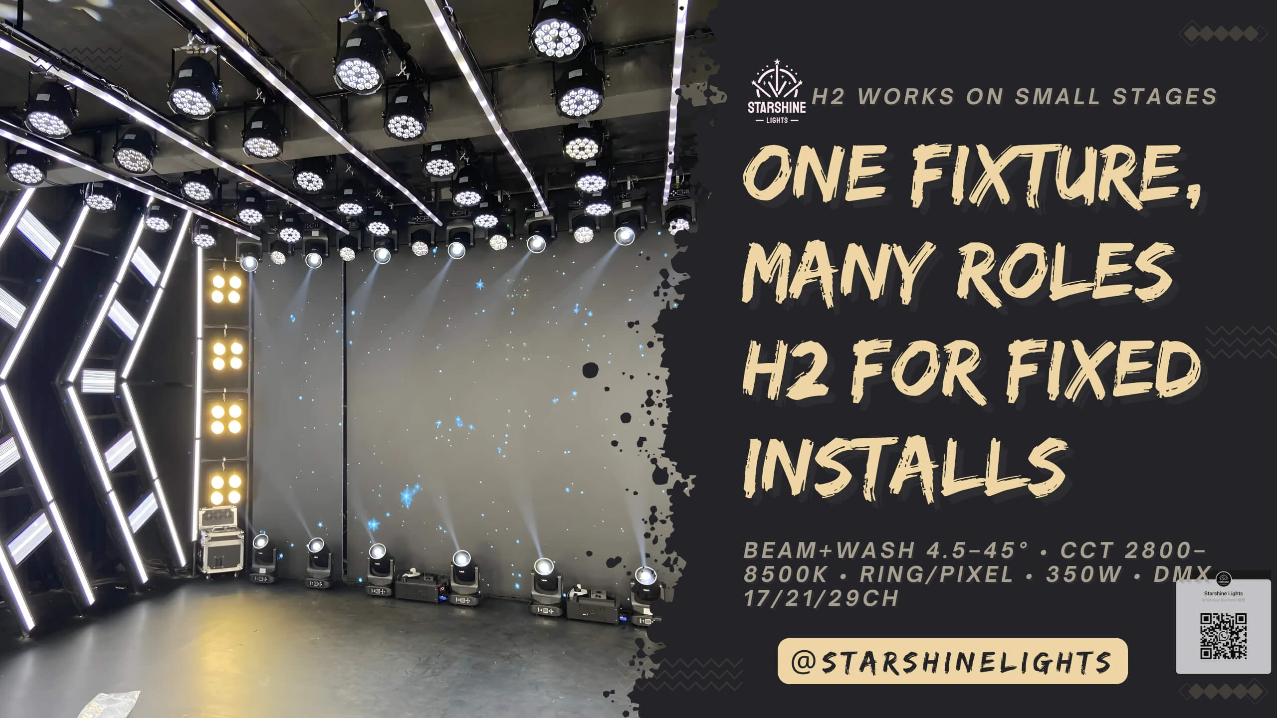 Integration Guide: H2 Moving Head Stage Lights