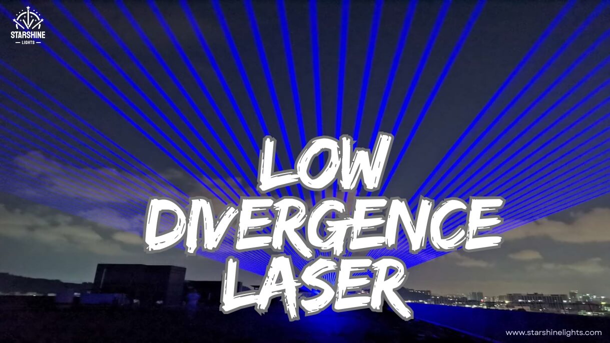 J8 Low Divergence Laser Show Projector: Long-Throw Beams & Graphics