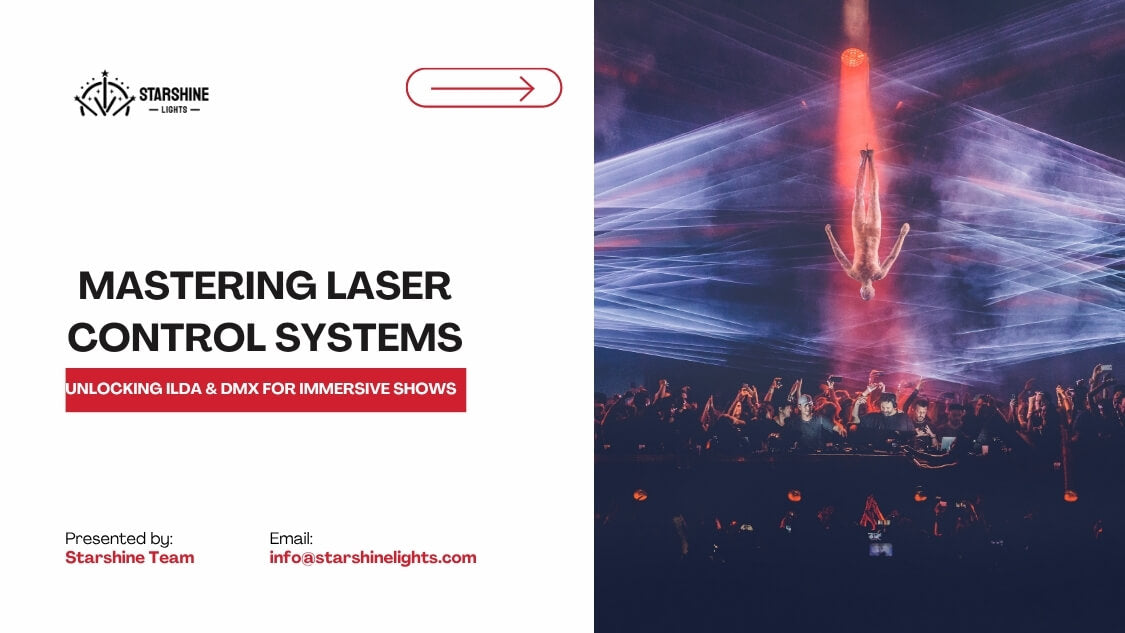 Mastering Laser for Light Show: ILDA & DMX Explained for Stunning Visu