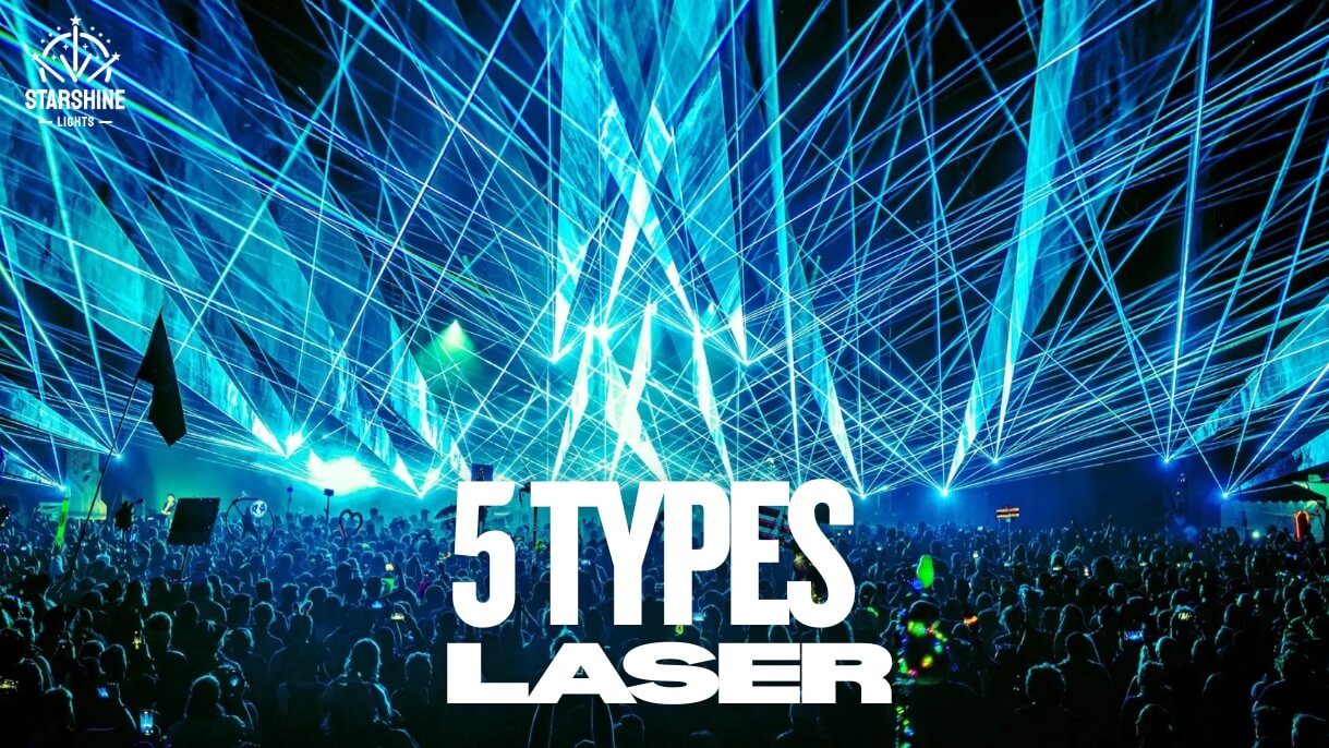 Laser Light Show Equipment: 5 Types + Laser Light Show Projector Guide