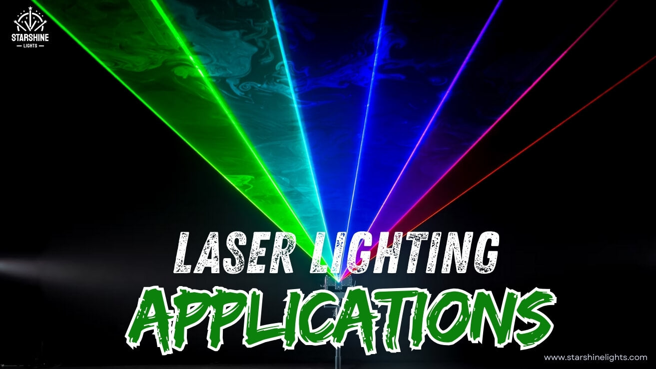 Laser Show Projector Applications: Sky Laser, Water Screen, Festivals