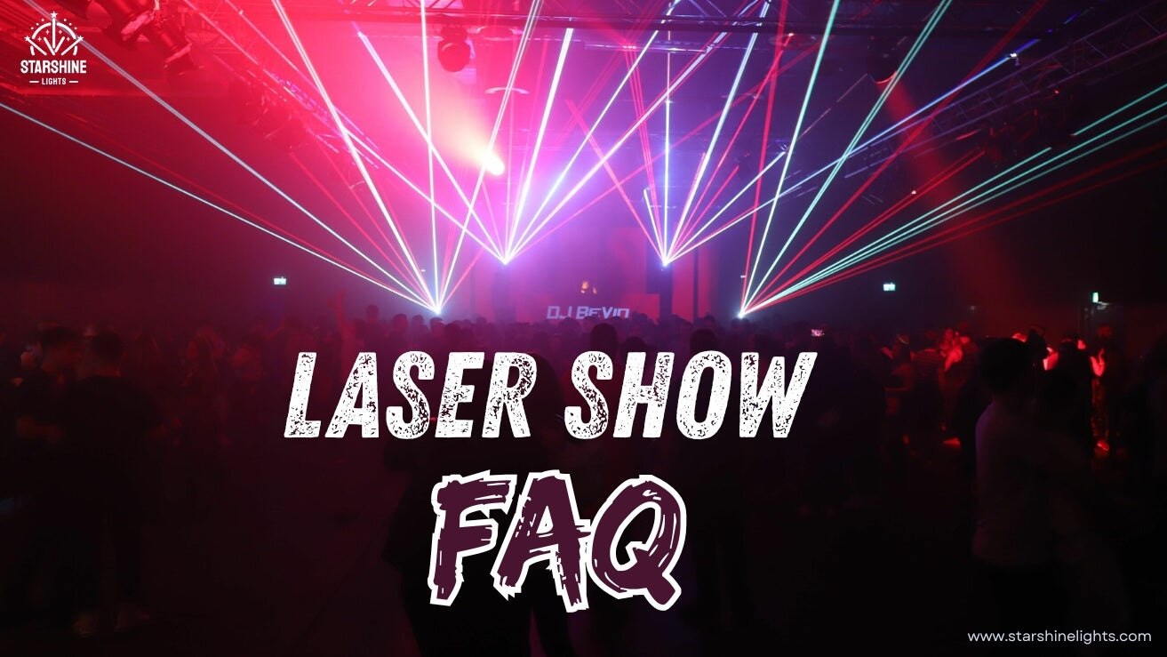 Laser Show Projector FAQ: Types, Safety, DMX Lasers, Cost & Rain