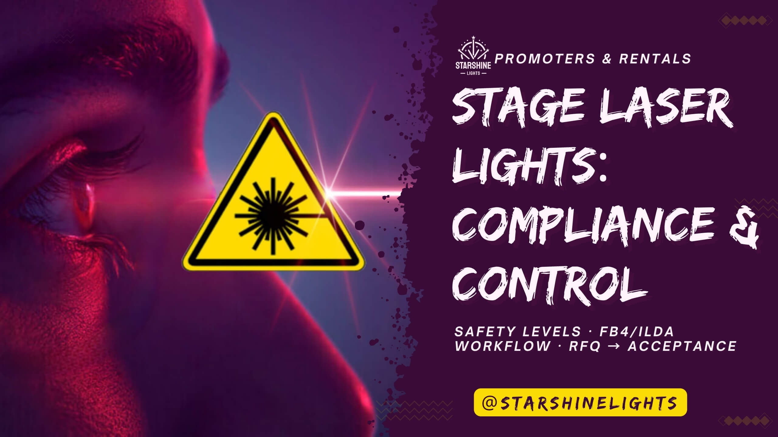 Stage Laser Lights — Safety, FB4 & ILDA Workflow Guide