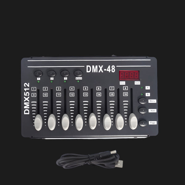 Laser dmx controller DMX-48 Mini Controller – DMX Lighting Control 512